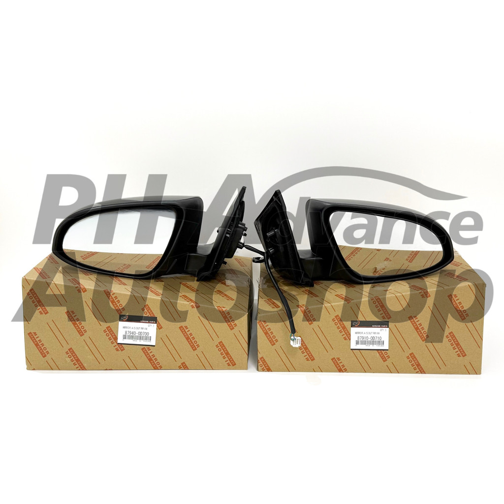 Toyota Vios Side Mirror Assembly 2014-2024 (Powered Electronic ...