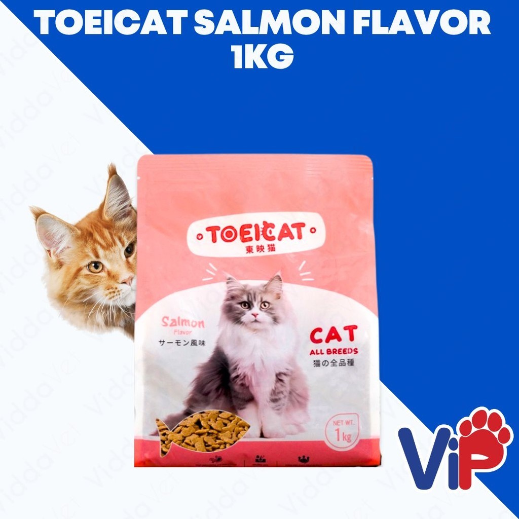 1kg Toeicat Salmon Complete Meal for All Cats | Shopee Philippines