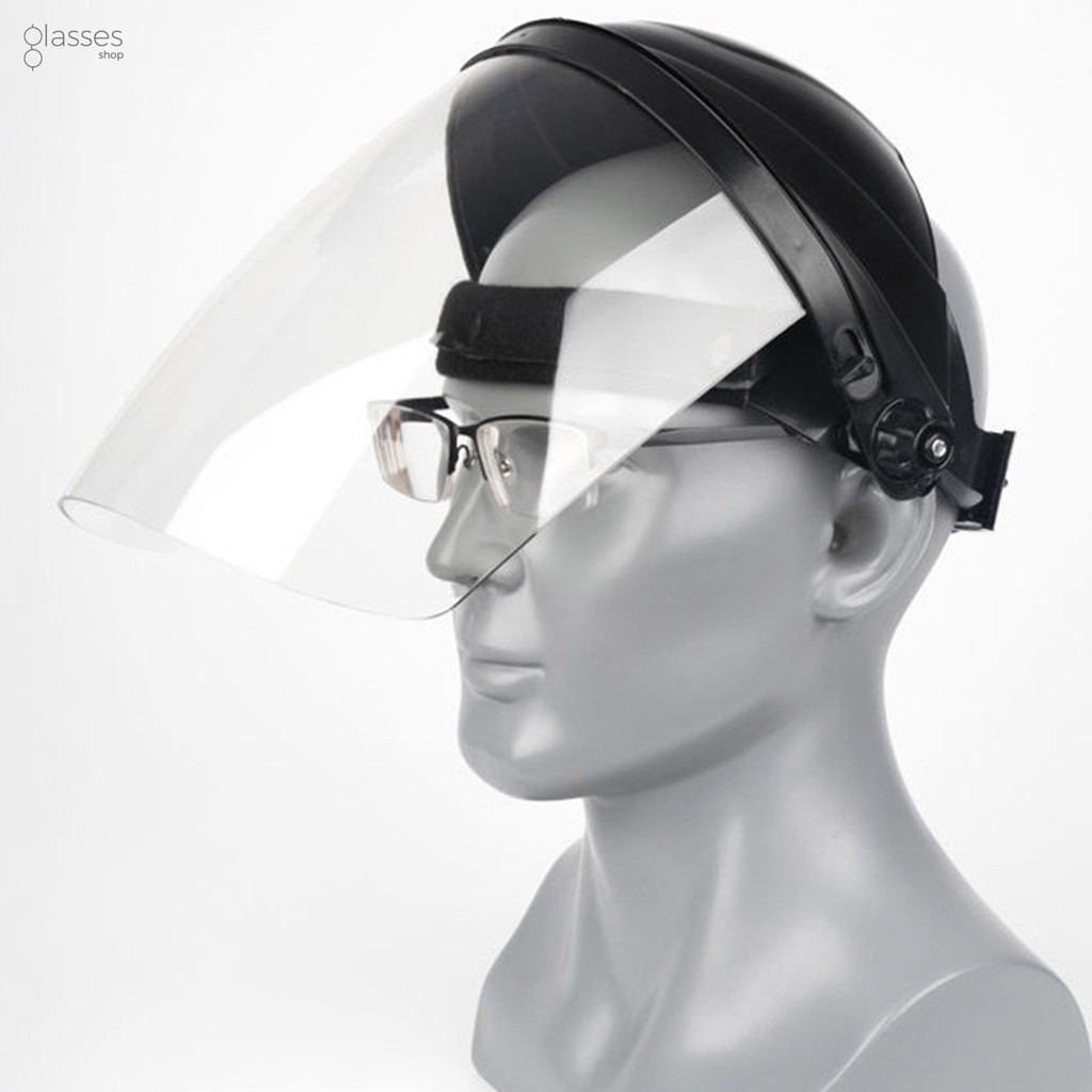 Face Shield Full Face Grinding Shield Flip Front Shade UV Face Shield ...