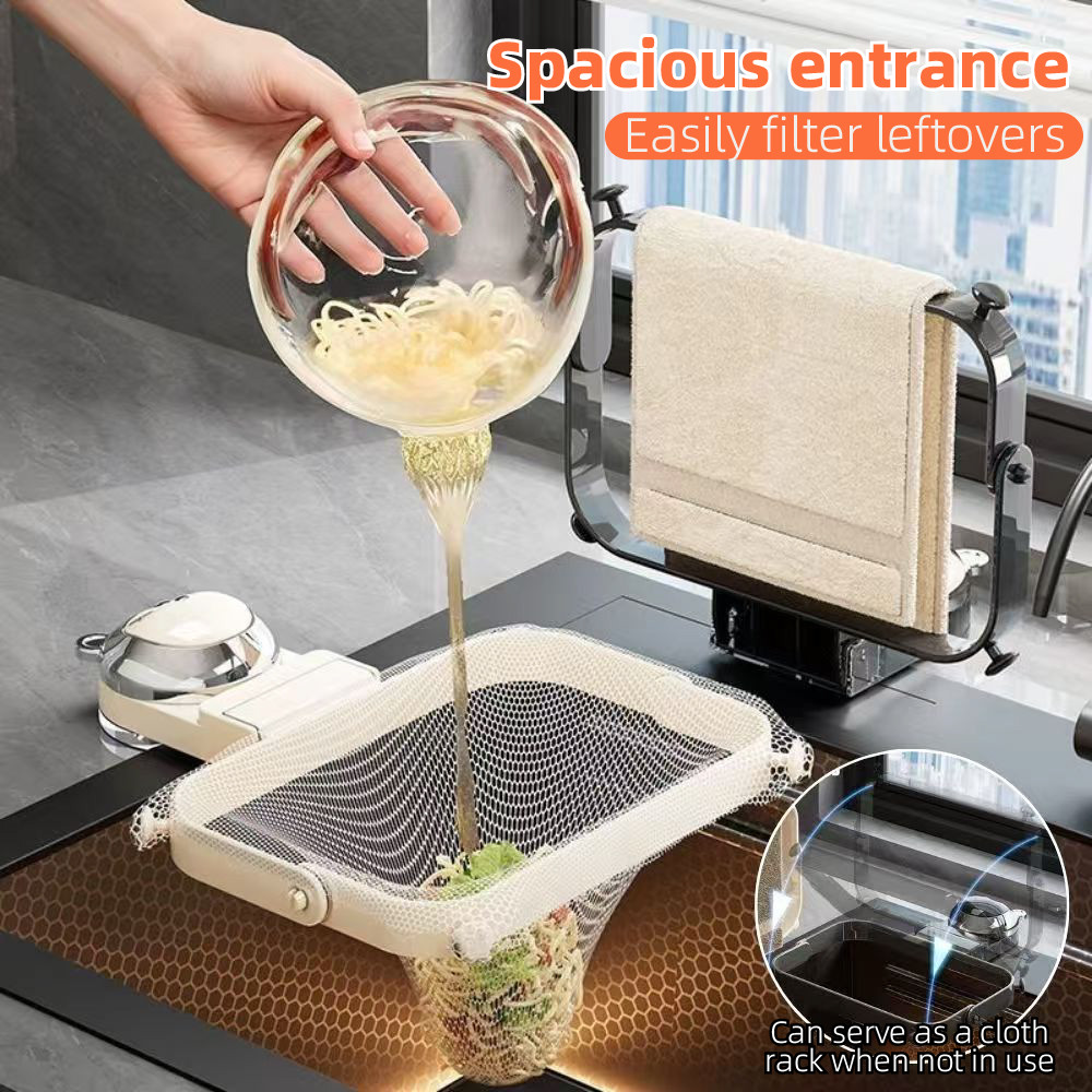 Kitchen Leftover Filter Rack Pool Garbage Anti Blocking Drainage Rack ...