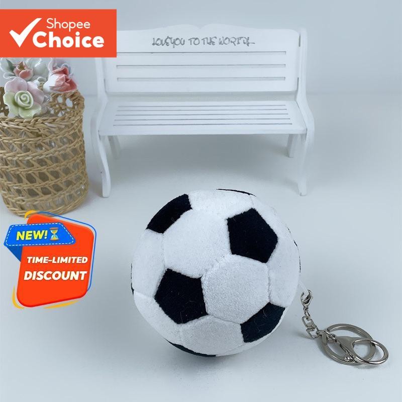 Football Keychain Mini Backpack Bag Chains Women Soccer Key Chain PP ...