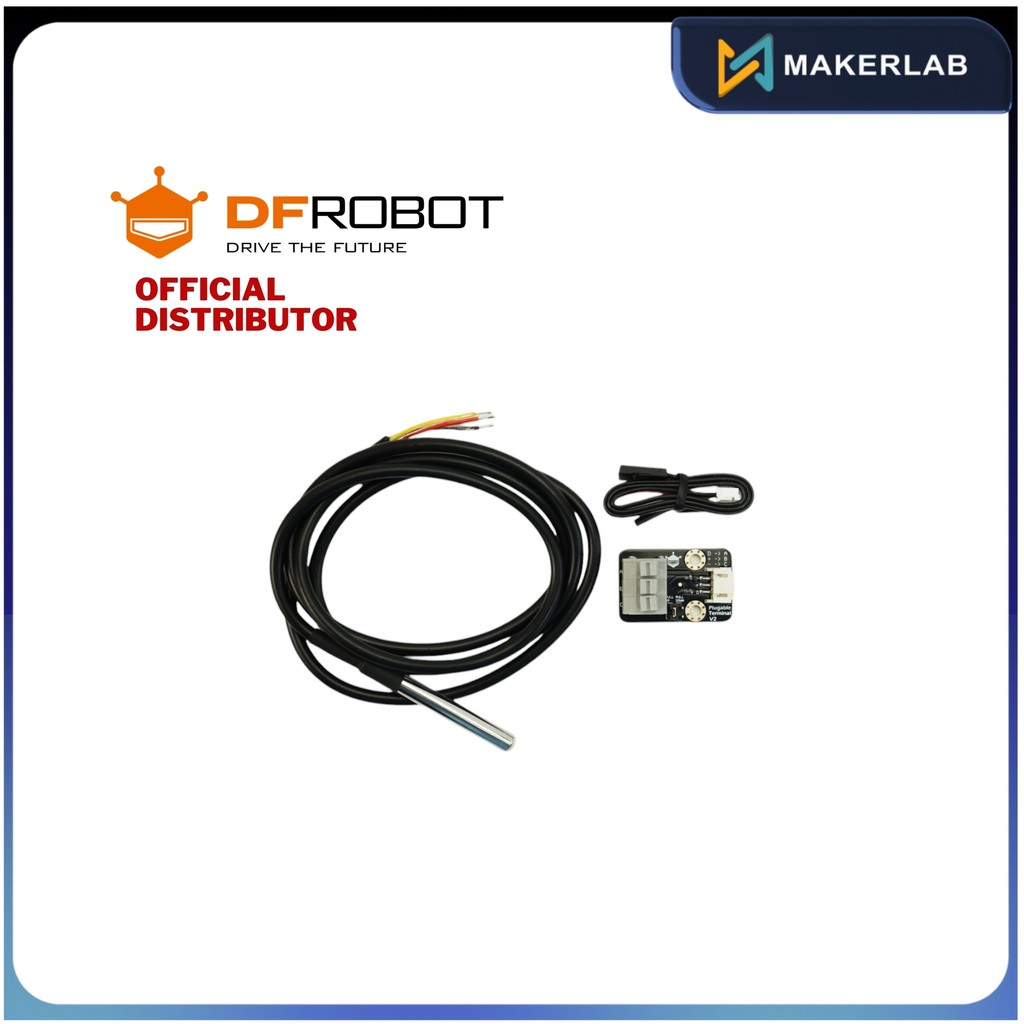 DFRobot Gravity: Waterproof DS18B20 Sensor Kit | KIT0021 | Shopee Philippines