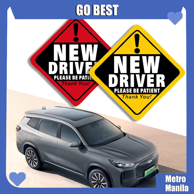 Diamond New Driver Signs Waterproof New Driver Sticker New Drivers ...