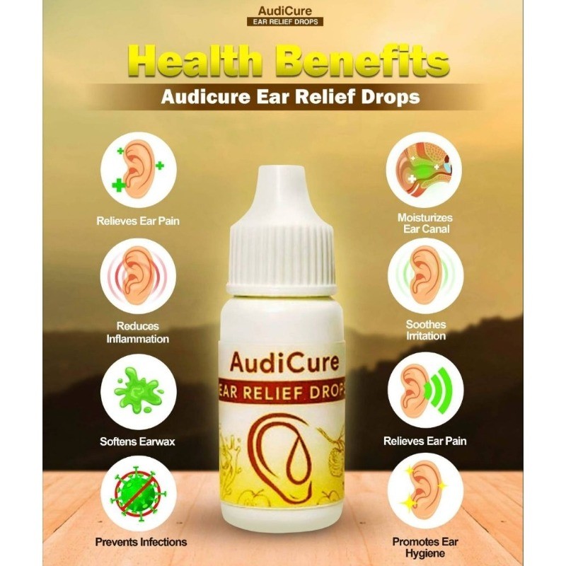 Authentic AudiCure Ear Relief Liquid Drops | Shopee Philippines