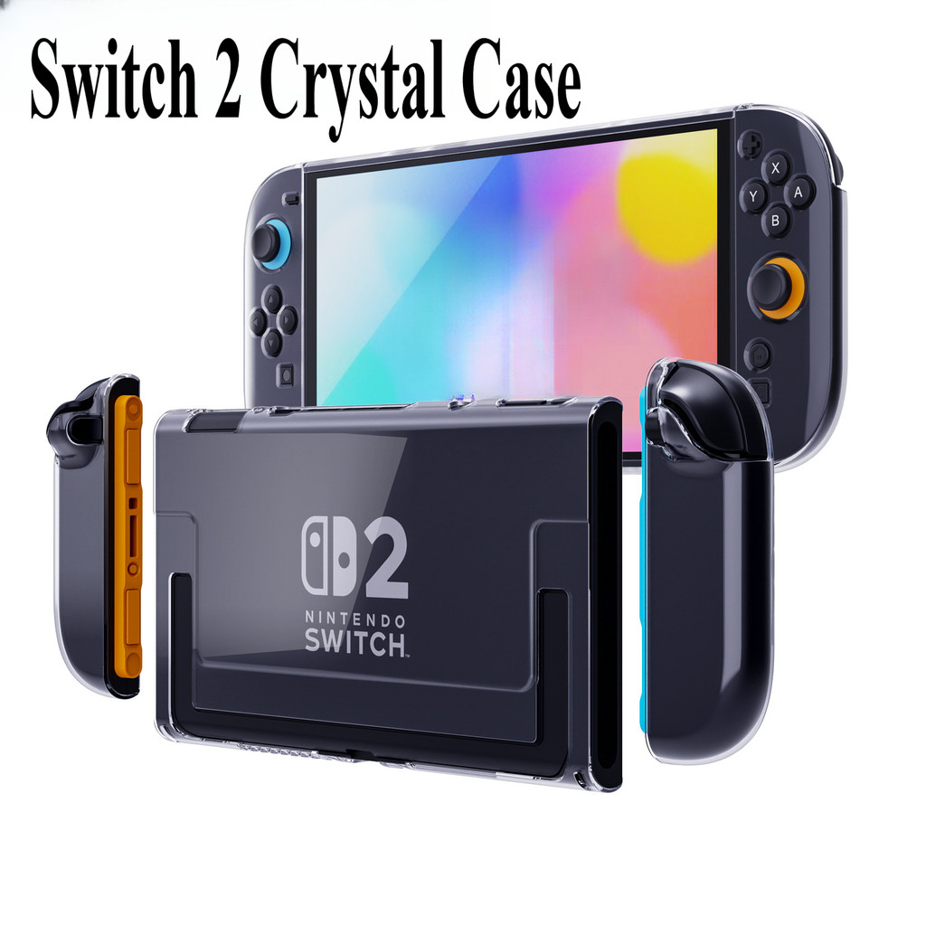 Crystal Clear Dockable Protective Case for Nintendo Switch 2 2025 ...