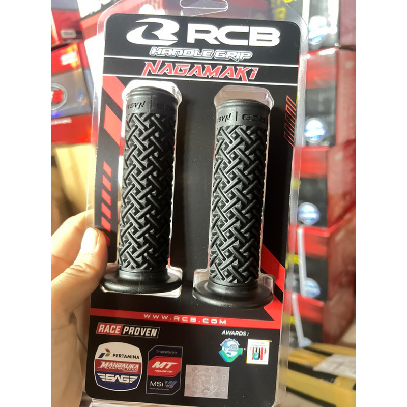RCB Rubber Handle Grip Universal Handle Grip Rubber Motorcycle Retrofit ...