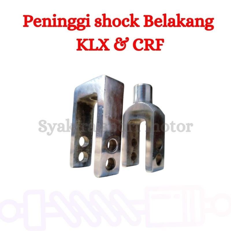 KLX 150 rear shock raiser, CRF monoshok raiser, KLX BF Dtacker and CRF ...