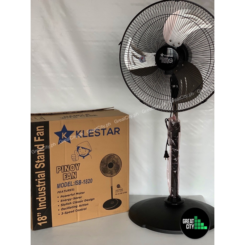 Klestar Industrial StandFan 18 Inches | Shopee Philippines