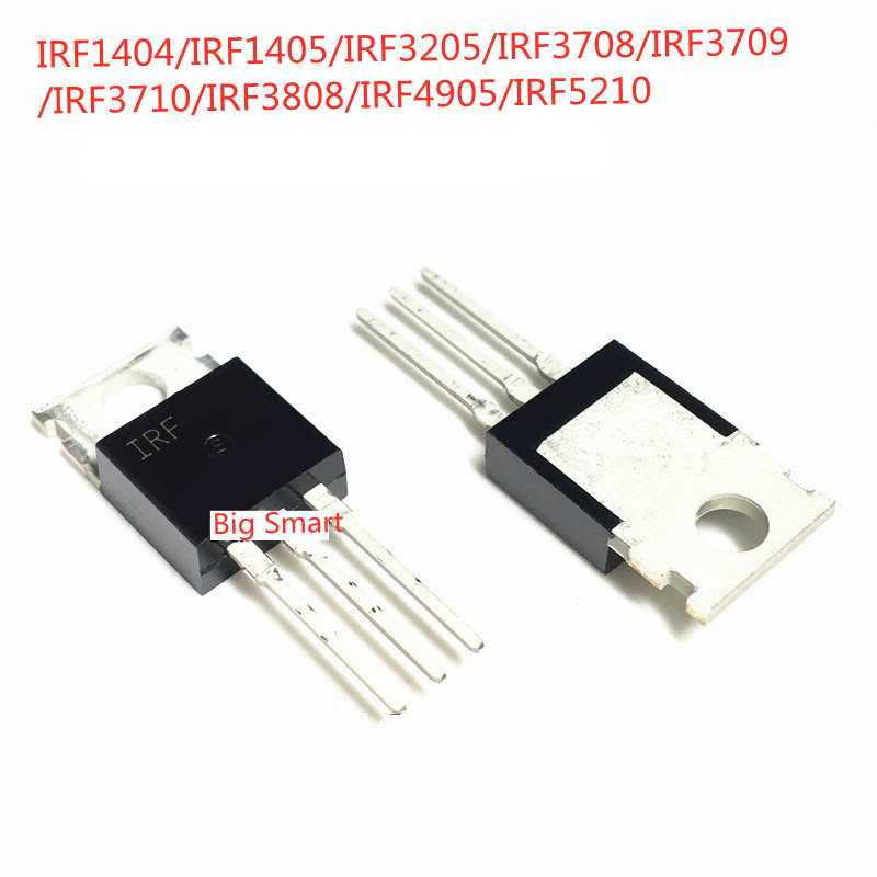 IRF3205 IRF1405 10pcs IRF1404 IRF3708 IRF3709 IRF3710 IRF3808 IRF4905 ...