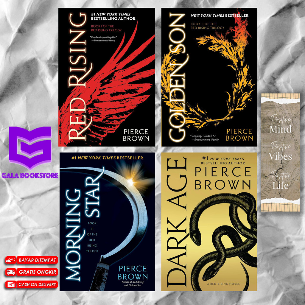 Red Rising | Golden Son | Morning Star | Iron Gold | Dark Age | Light ...