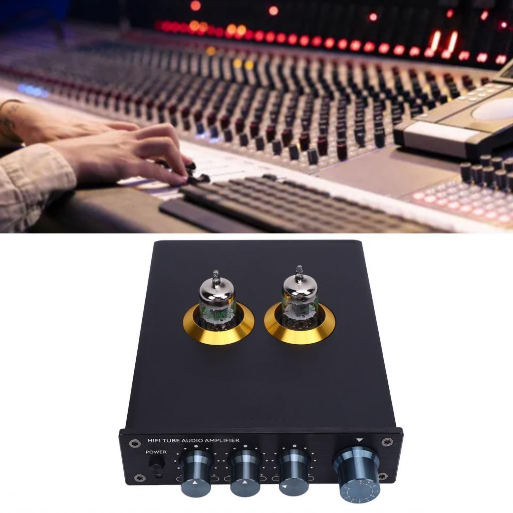 Vacuum Tube Phono Preamp Low Ground Noise Amplifier Compact for Post ...