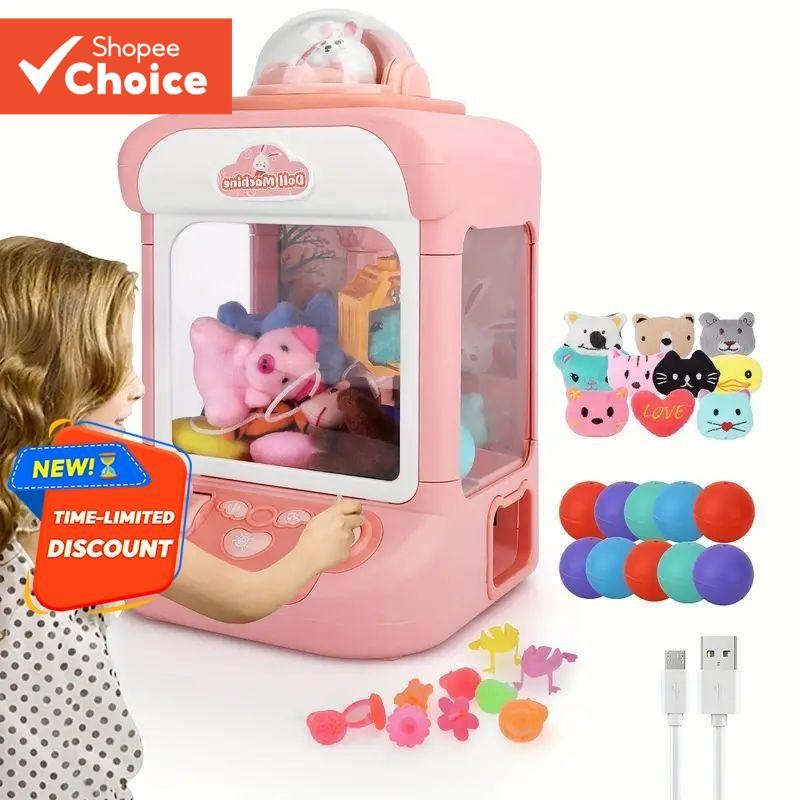 Children's claw machine small household coin-operated toy girl new ...