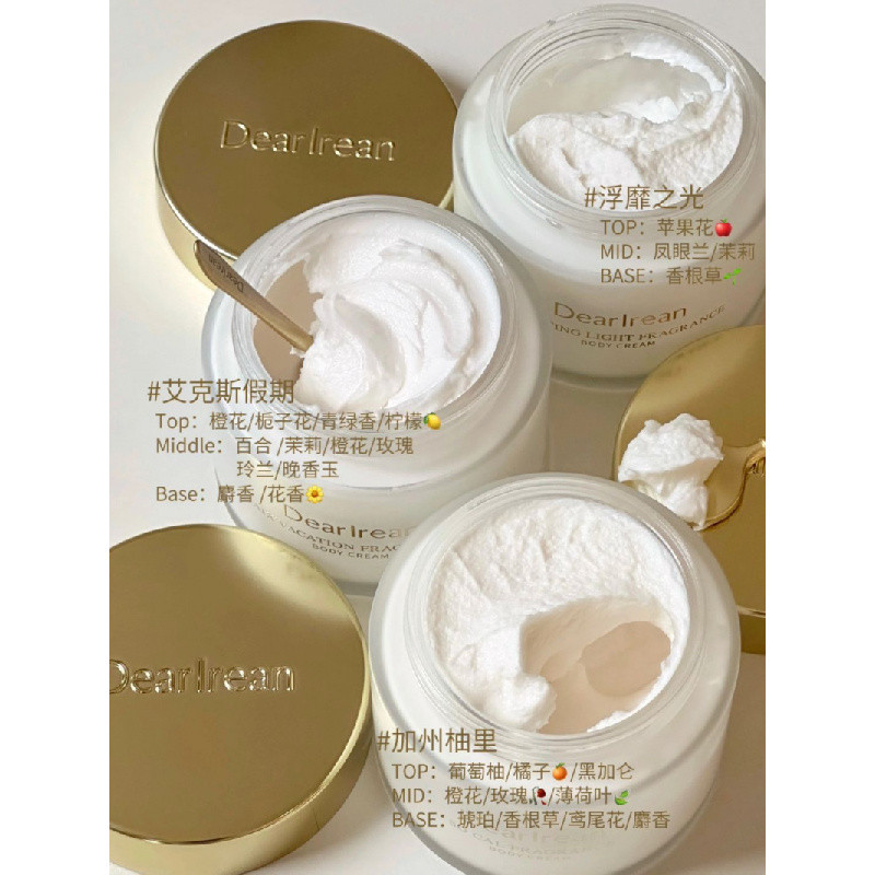 Dr unique Erin Body Cold Cream Fragrance Body Lotion Long-lasting Fragrance Moisturizing 180g ...