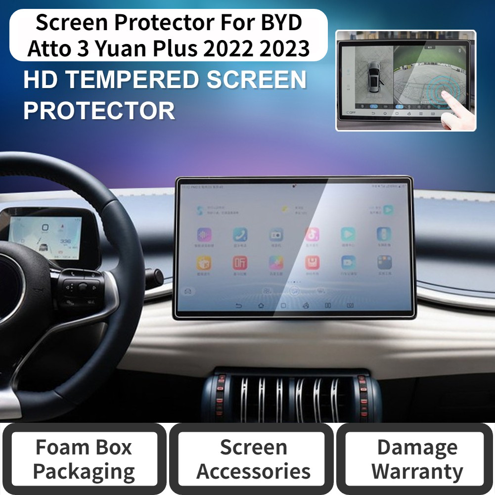 Touch Screen Protector For BYD Atto 3 Yuan Plus Seal Dolphin 2022-2025 ...