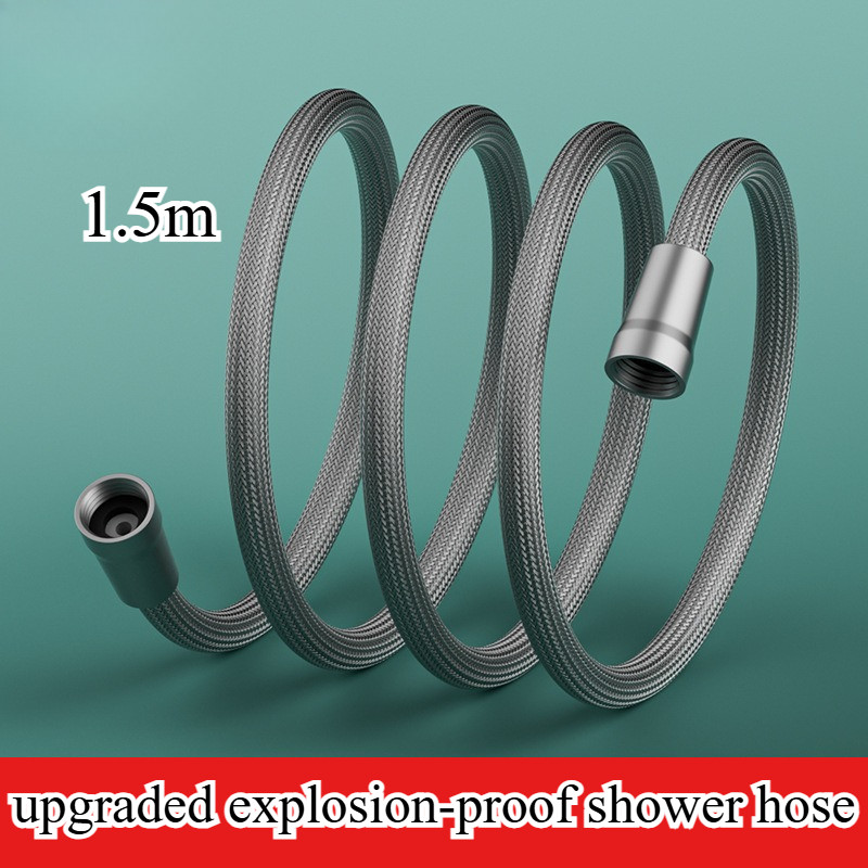 Nylon Rope Braided Shower Hose Shower Head 4 Points Universal Bath ...