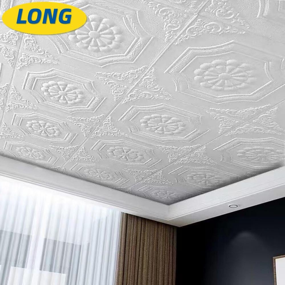 LONNGZHUAN Wall Stickers, Anti-collision 35*35cm Foam Ceiling, Self ...
