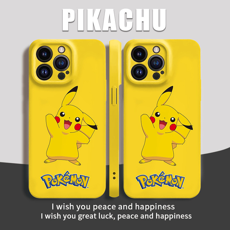Pokémon Pikachu All-Inclusive Shock-resistant Phone Case Suitable for ...