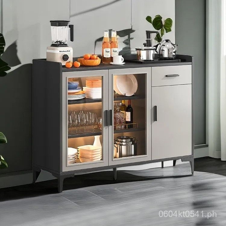 Integrated Tea Set Cabinet Storage Cabinet Water Dispenser Cabinet ...