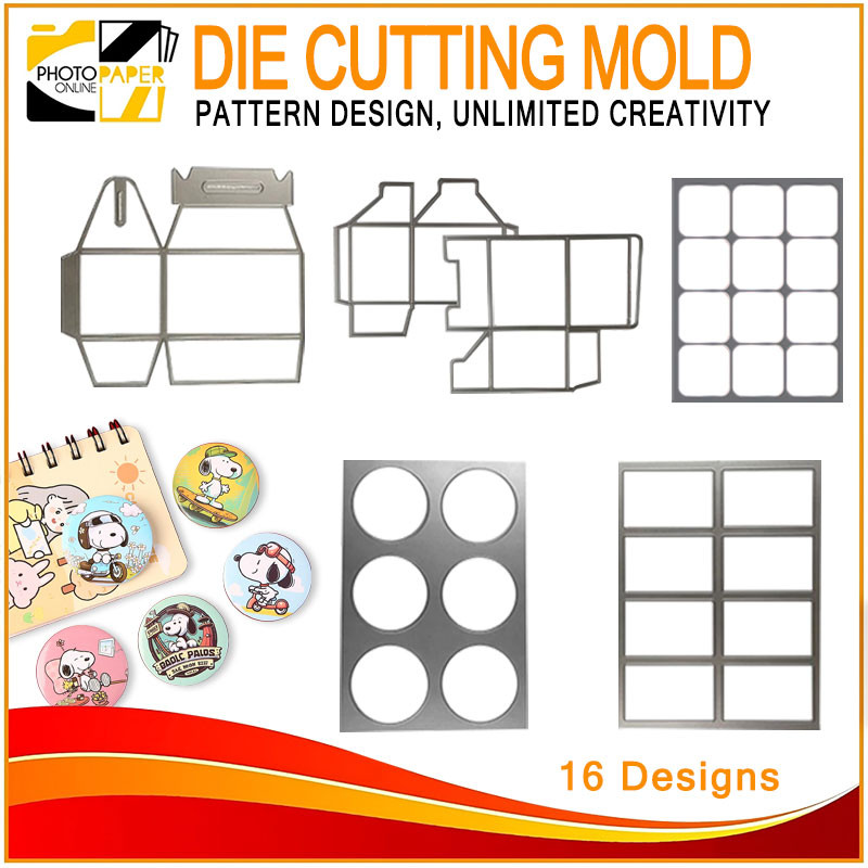 Creative DIY Die Cutting Mold (16 Types) for Invitations, Envelopes ...