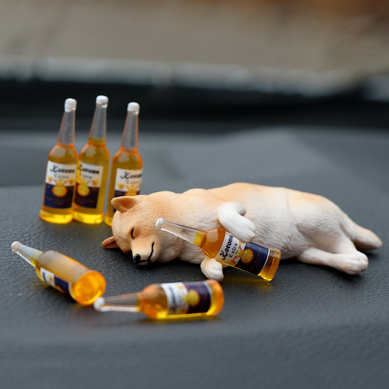 Rotten Cute Pet Ornaments-In-Car Desktop Cute Healing Simulation Drunk ...