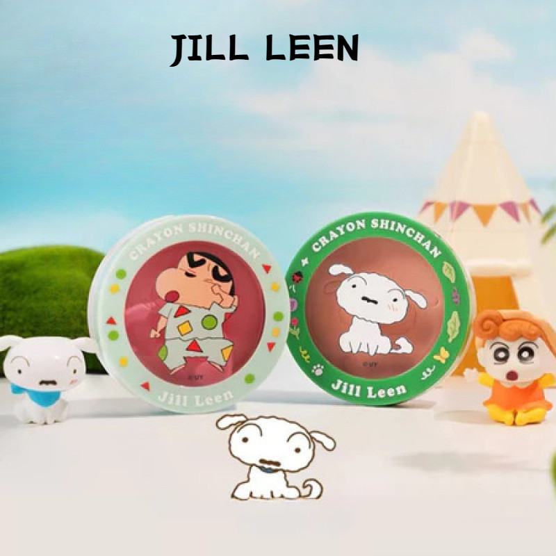 JILL LEEN Soft Mist Blush Plate Crayon Shin-Chief Co-Branded Monochrome ...