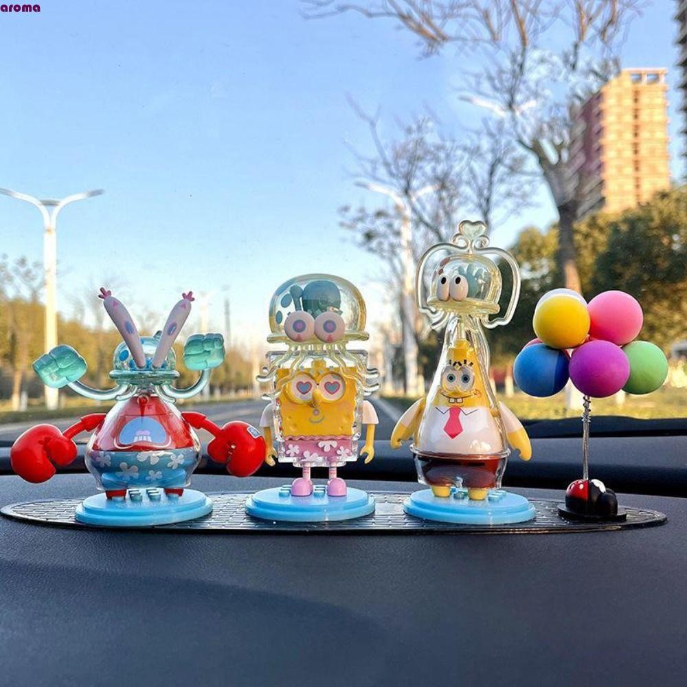 AROMA Squidward Anime Figures, SpongeBob SquarePants Jellyfish Series ...