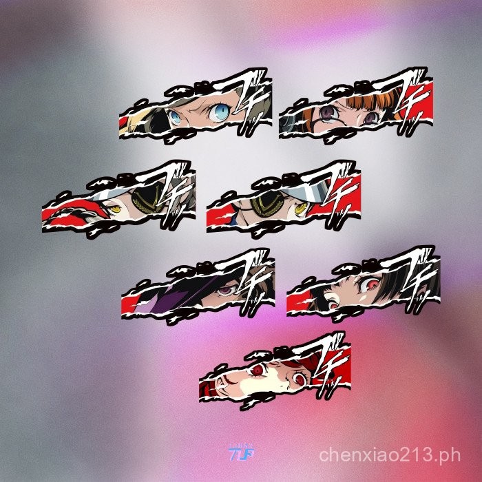 New Product TLP Reflective Car Stickers P5Persona New Island Makoto ...