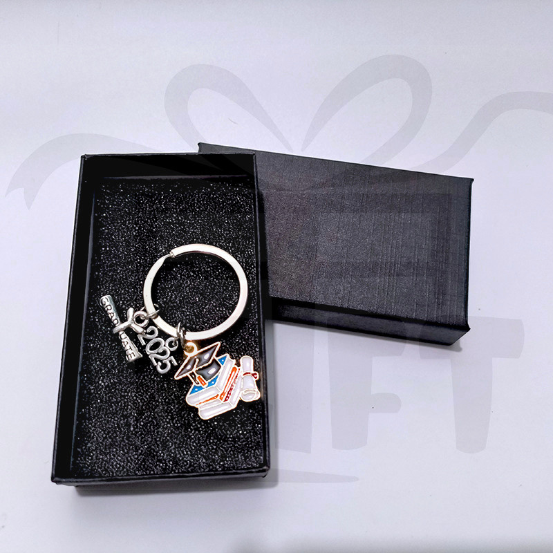 (With Gift Box)Congrats Grad Gift 2025 Graduation Key Chain Doctorial ...