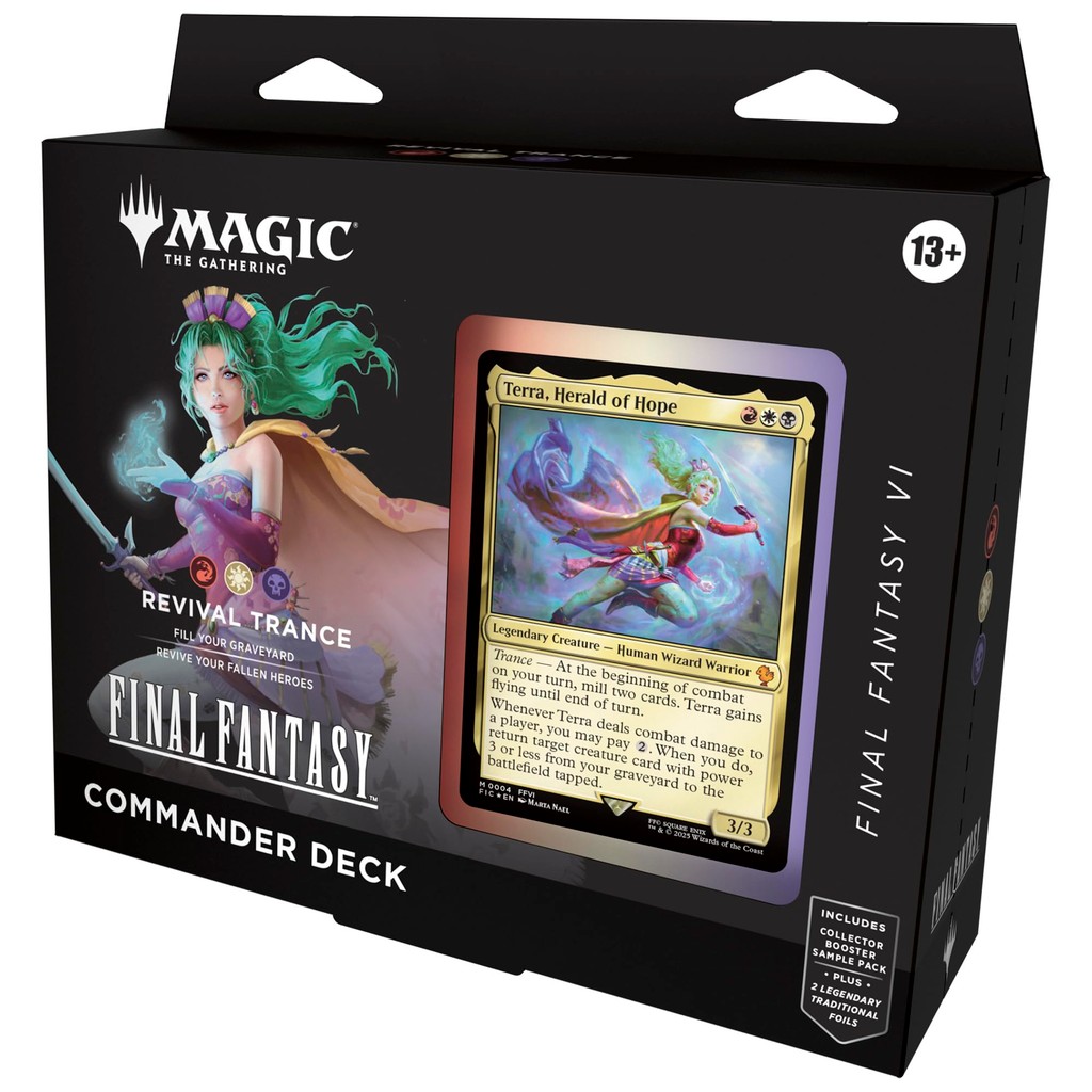 "Magic: The Gathering—FINAL FANTASY" Commander Deck English Version ...