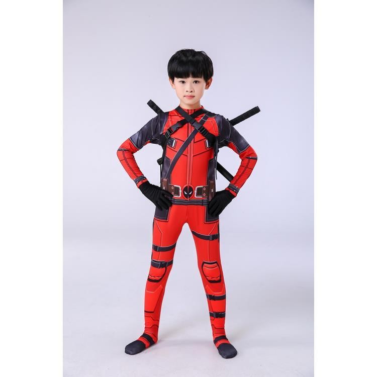 Deadpool Deadpool Bodysuit Halloween Costume Children Deadpool cosplay ...