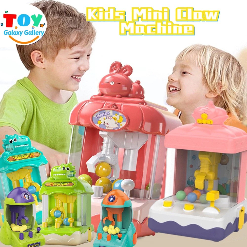 Mini Kids Claw Machine Ball Catcher Interactive Toy Grabs Claw Machine ...