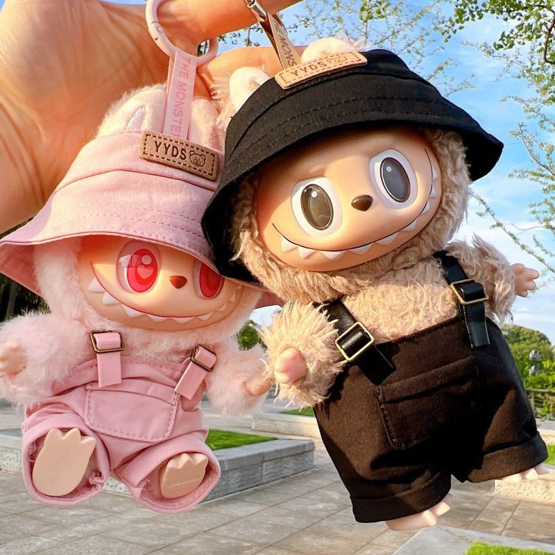 Labubu Front High-Energy Series Third Generation Overalls Bucket Hat ...