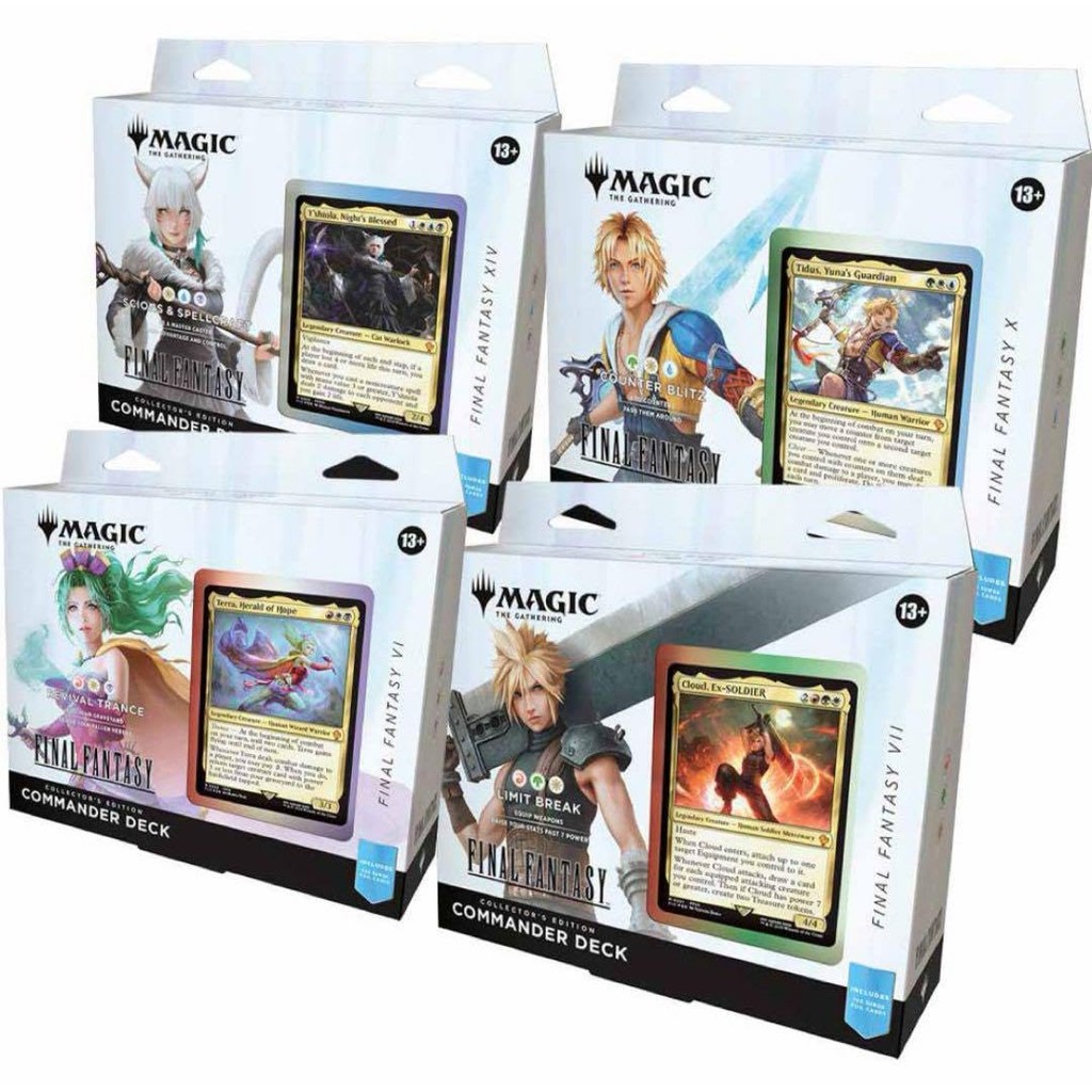 Magic: The Gathering - Final Fantasy Collector's Edition Commander Deck ...