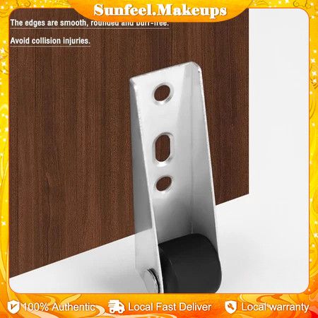 Portable Sliding Door Guide Wheel Galvanized Bracket Horizontal ...