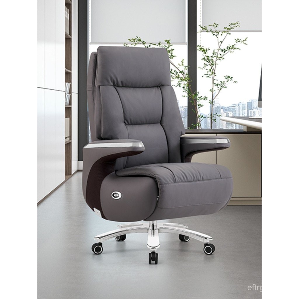 Electric Executive Chair Comfortable Reclining Large Office Chair Nap ...