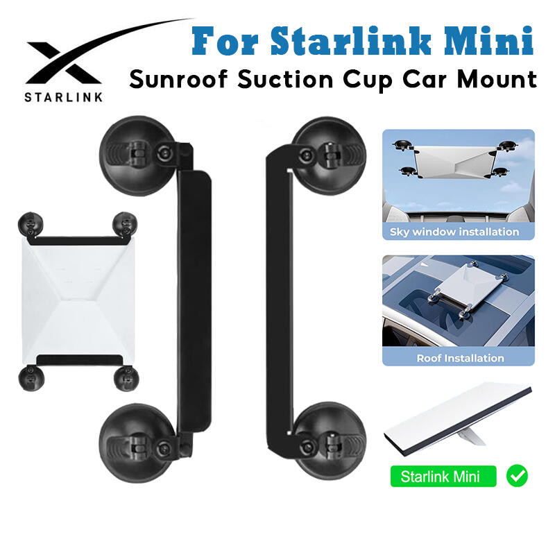 HdoorLink For Starlink Mini Bracket Sunroof Suction Cup Car Mount For ...