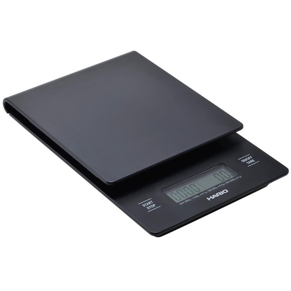 HARIO V60 Drip Scale Black Coffee Scale Measuring Present Gift VSTN ...