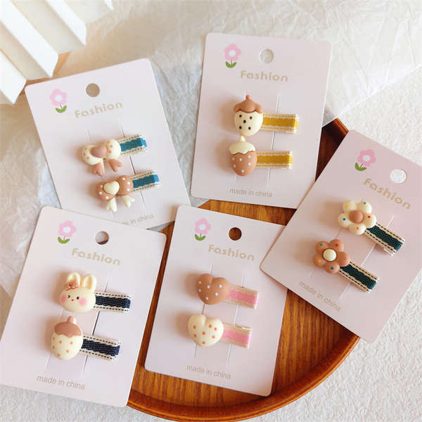 hair clamp hair clamp set hair clamp for woman Children Full Month Cute ...