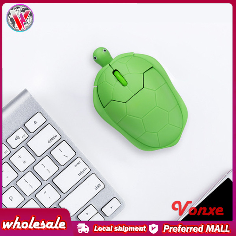 Cute Turtle Wireless Mouse Wireless 2.4G Bluetooth Dual-mode Mouse ...