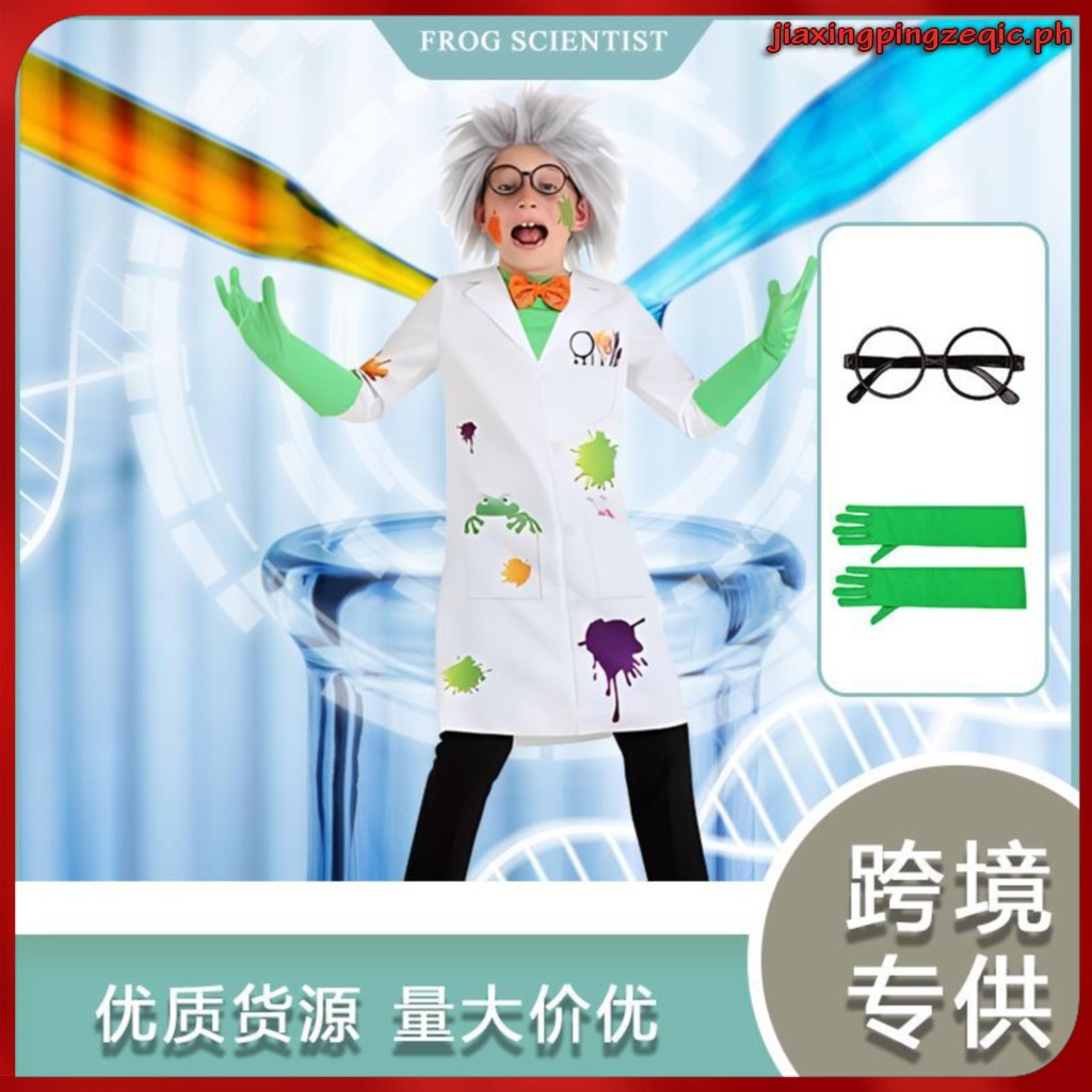 Mad Scientist Costume for Kids Fancy Dress Costumes Role Play Dress Up ...