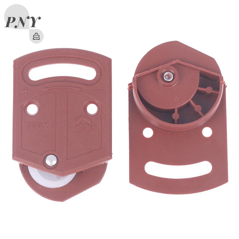 CBS 2 Pairs Vintage Style ABS Wheel Single Pulley Furniture Sliding ...