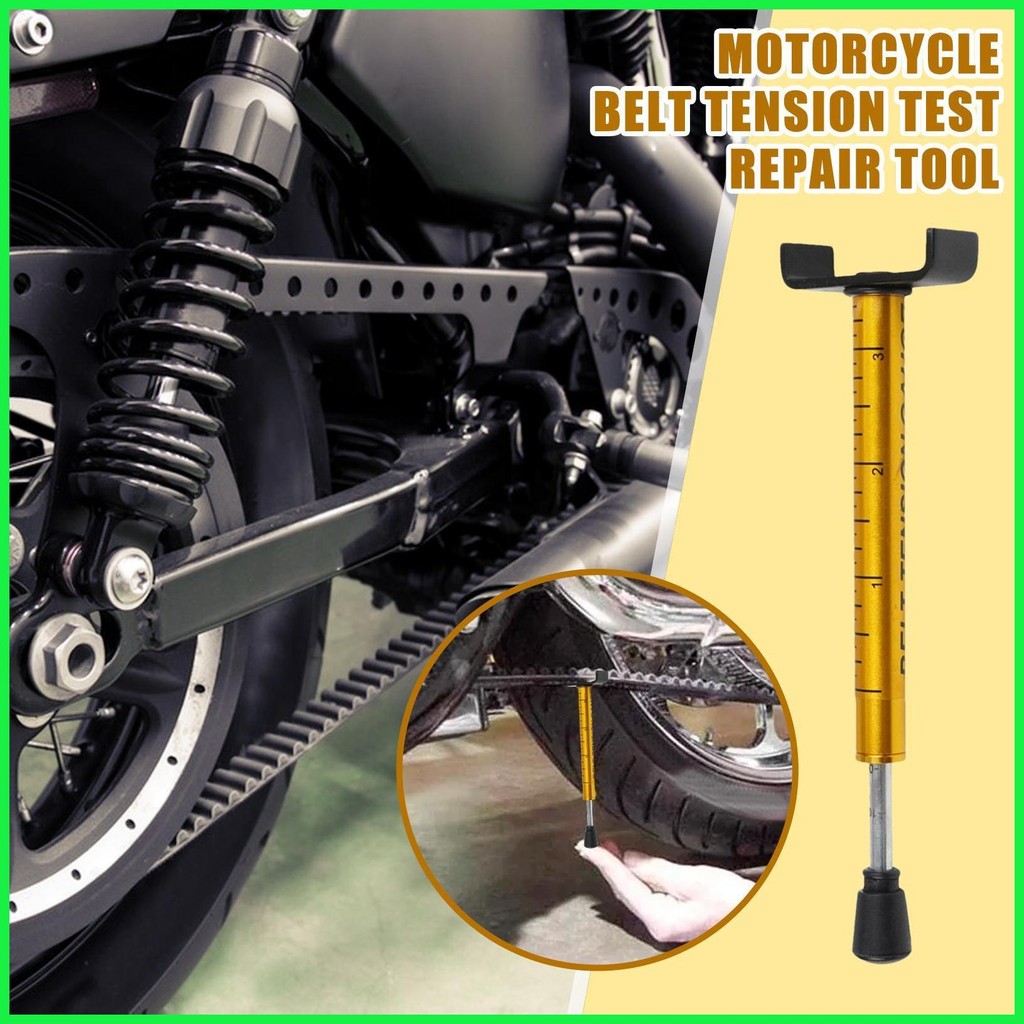 Belt Tension Gauge Tool Belt Tensioner Tool for Motorcycle Secondary ...