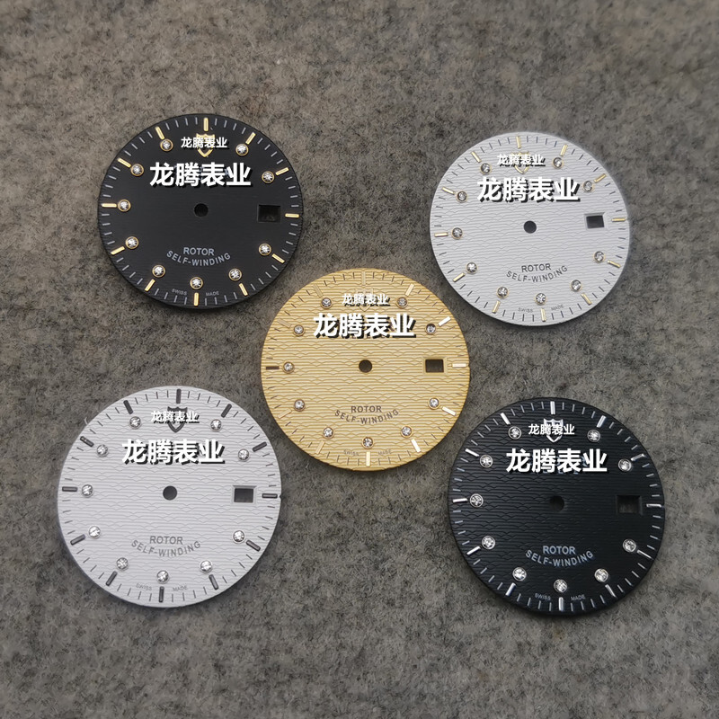 Junyu Word Surface 2824 Single Calendar Watch Accessories Surface Dial ...