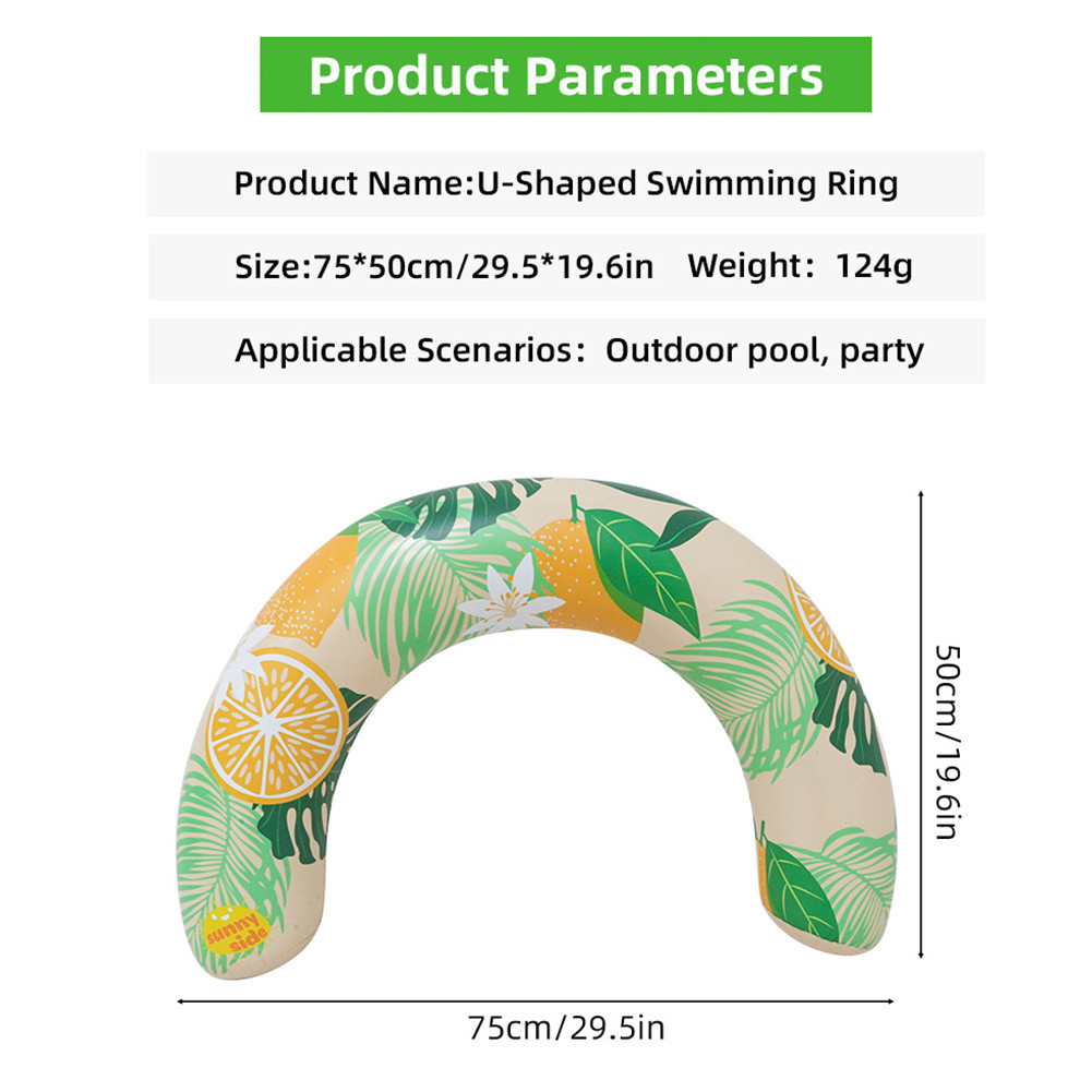 U-Shaped Pool Float Curved Swimming Float Swimming Noodle Float Sticks ...