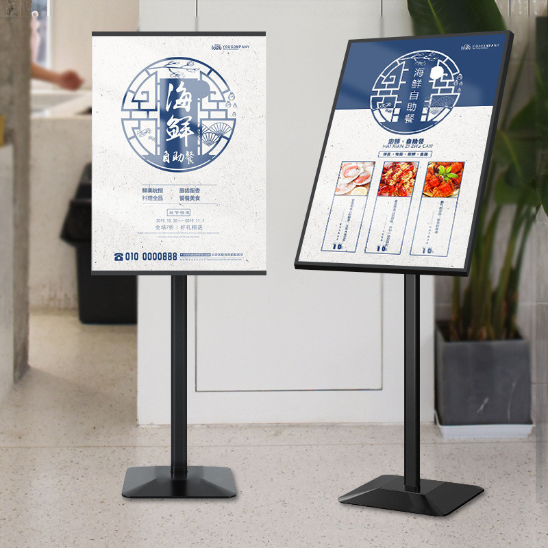 Freestanding Sign Holder Advertising Board Mall Promotion Water Sign ...