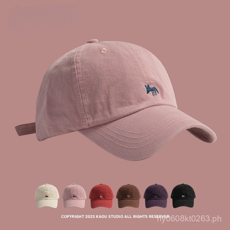Baseball Cap Duckbill Cap Parent-Child Sunshade Girl Embroidered Boy ...