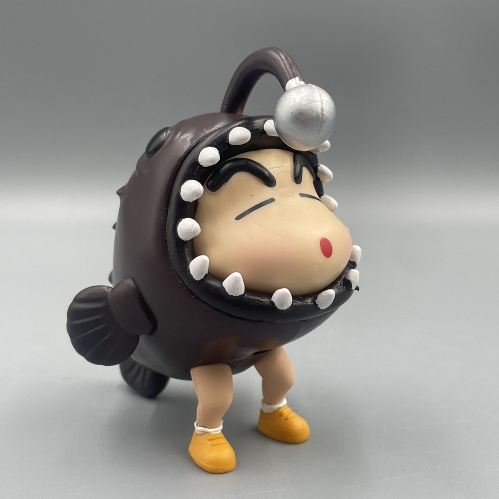 Crayon Shin-Chan Q Version Trendy Play Lantern Fish Wildfish Shin-Chan ...