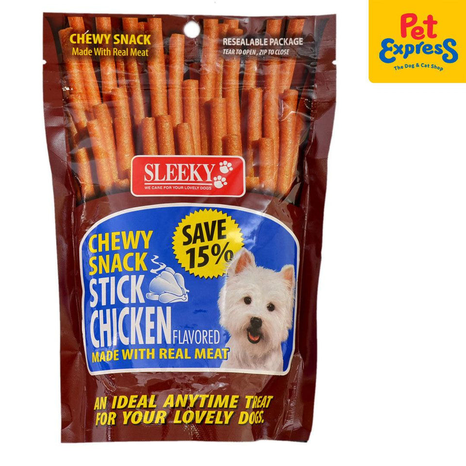 Sleeky Chewy Snack Stick Chicken Dog Treats 175g | Shopee Philippines