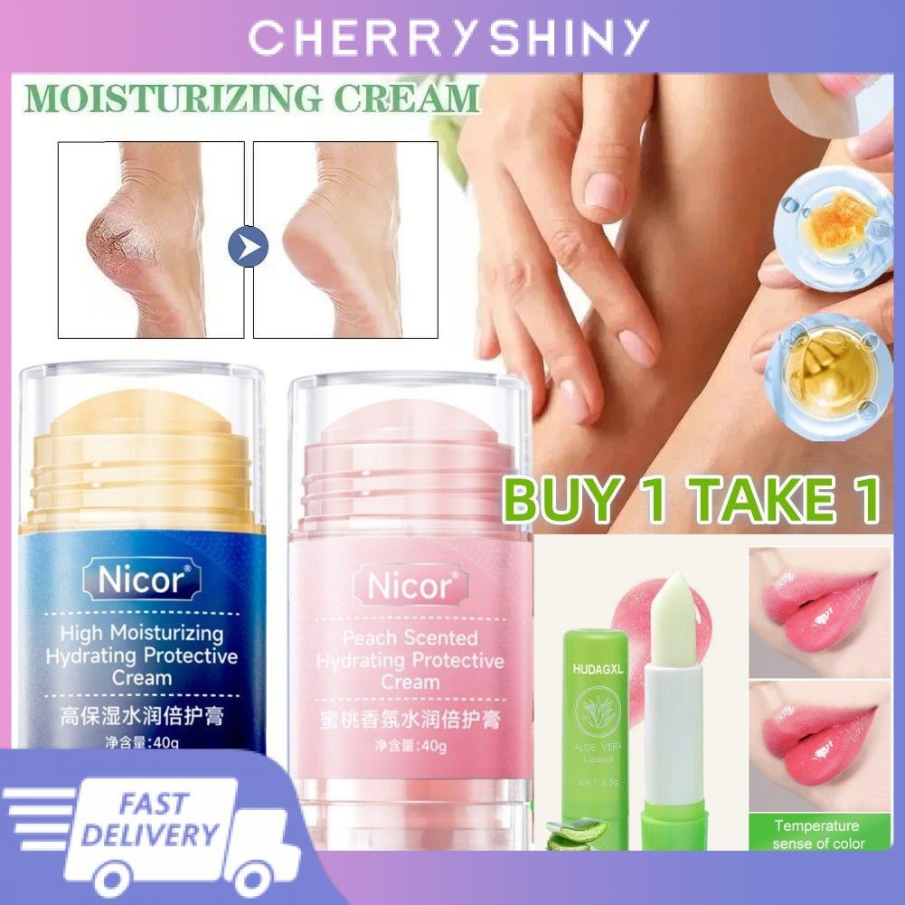 HOT！ 【buy 1 Take 1】nicor Vaseline Hand Cream Double Protection Cracking ...