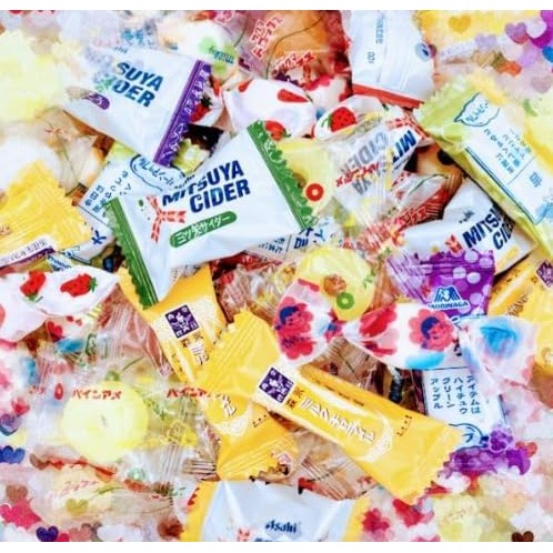 18 types, 1kg candy assortment, commercial use, 1kg [Hi-Chew, Milky ...